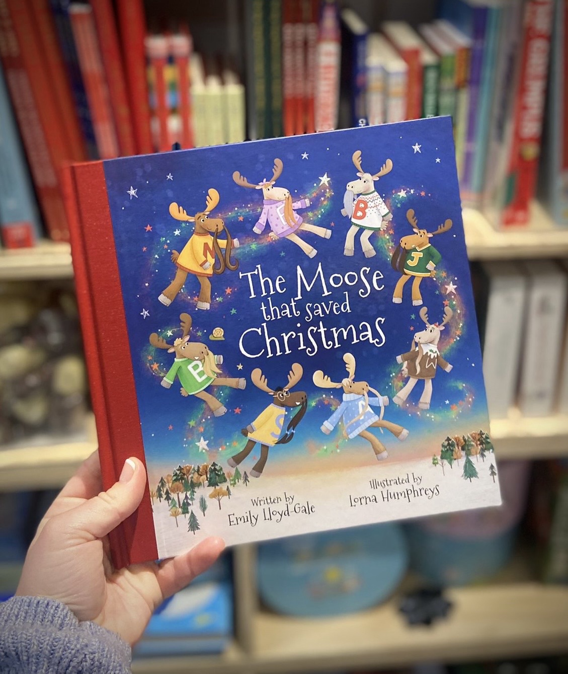 More to Moose-taches at Christmas – More to Books
